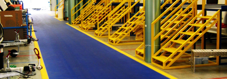 Factory Flooring - Floor Tiles for Production & Manufacturing