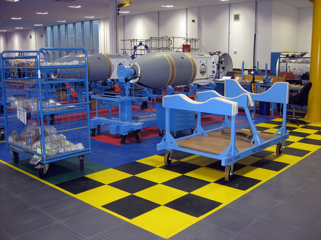 Using Floor Markings to Implement the 5S Methodology - Ecotile