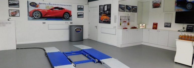Installing Ecotile Flooring in Top Car Detailing Studio - Case Study