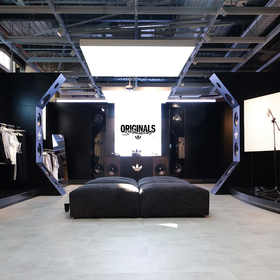 Ecotile Flooring X DENT Studio for Adidas Originals Oxford Street